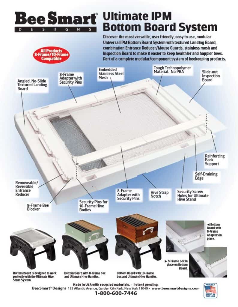 Ultimate Bottom Board System for Honey Bee Hives - Meyer Bees