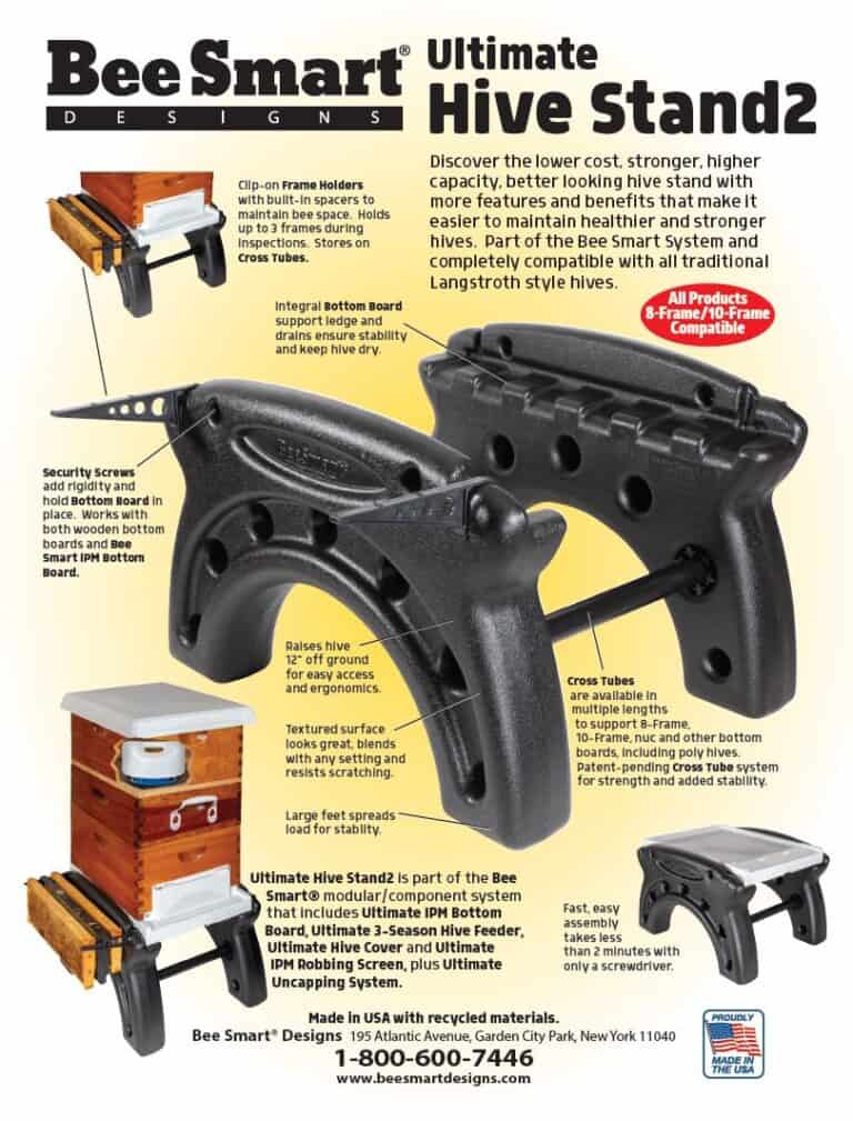Ultimate Hive Stand for Honey Bee Hives - Meyer Bees
