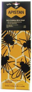 Apistan Strips for the control of Varroa mites in honey bee colonies
