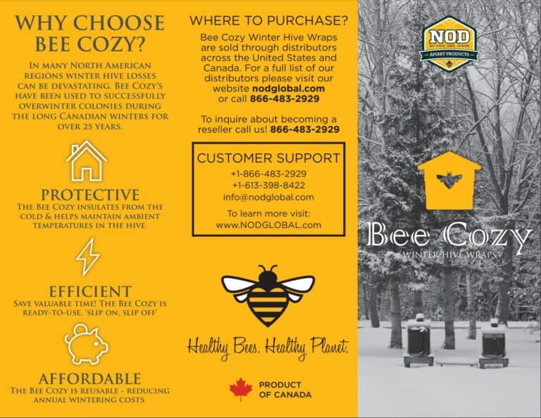 Honey Bee Cozy Winter Hive Wraps - Meyer Bees