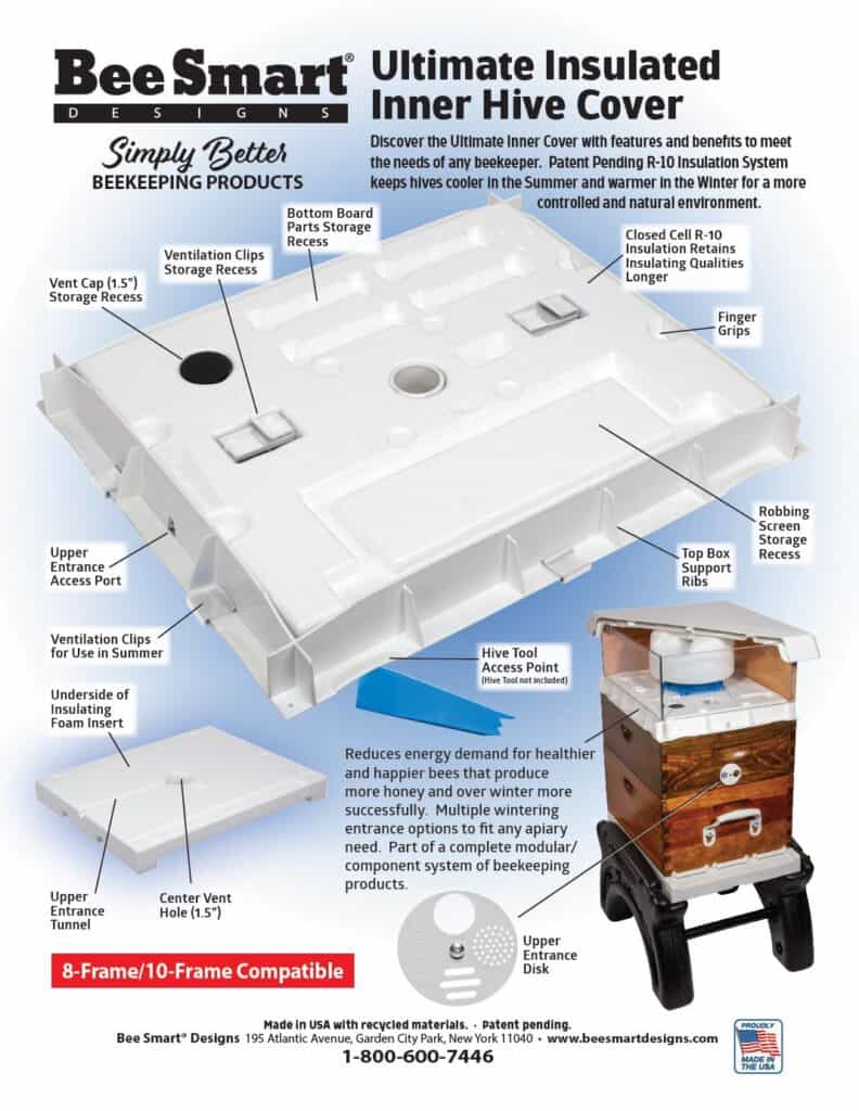 Ultimate Insulated Inner Cover with R10 Benefits - Meyer Bees