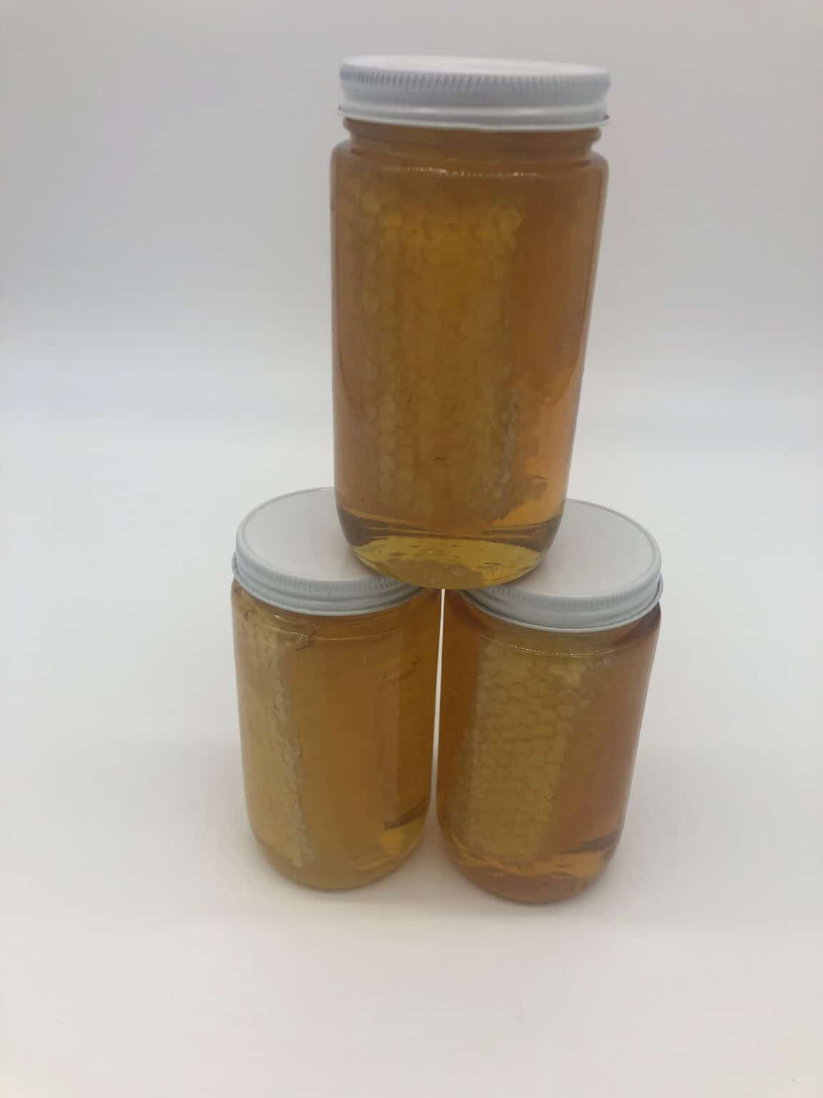 Raw Honey with Chunk Honeycomb