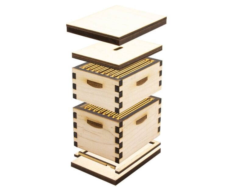 Miniature Bee Hive Model Kit - fantastic kit you put together - Meyer Bees