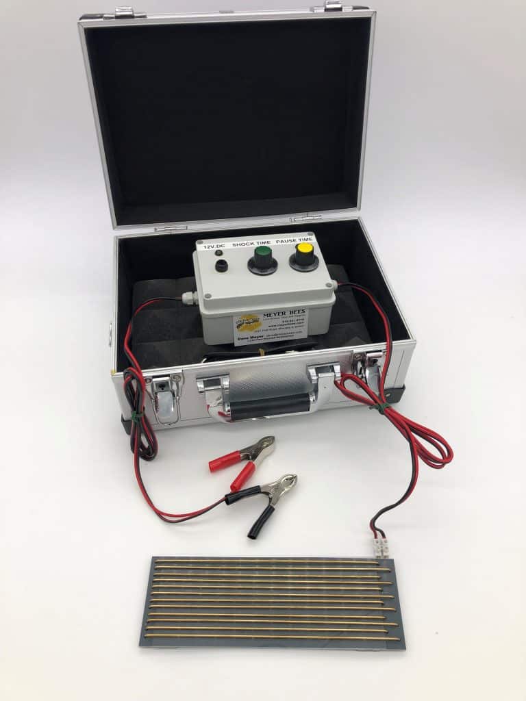 Bee Venom Collection Machine in compact case - Meyer Bees