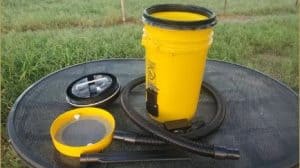 Battery Powered Bucket Backpack Bee Vacuum - Meyer Bees
