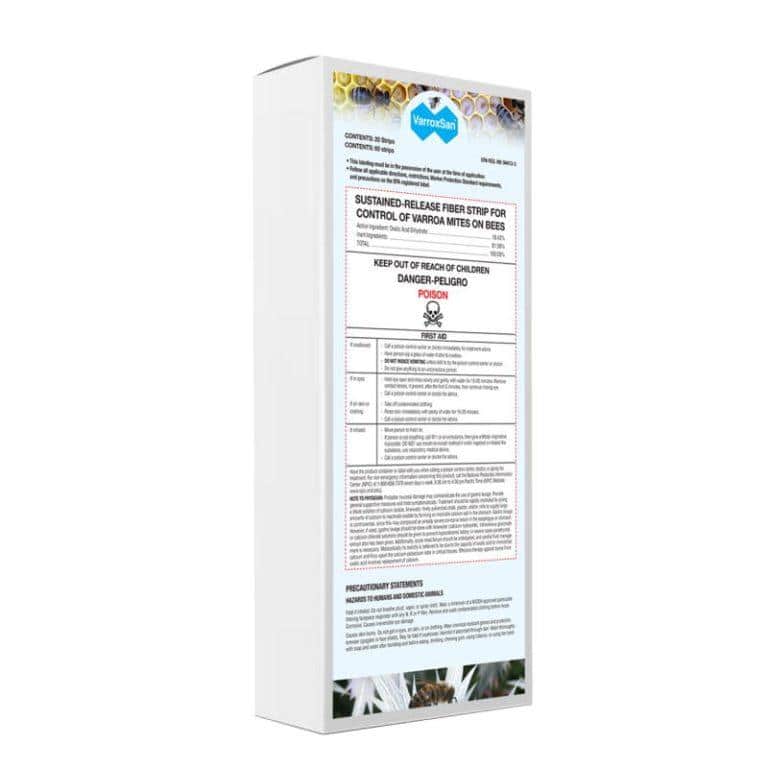 VarroxSan Oxalic Acid Mite Strips - Meyer Bees